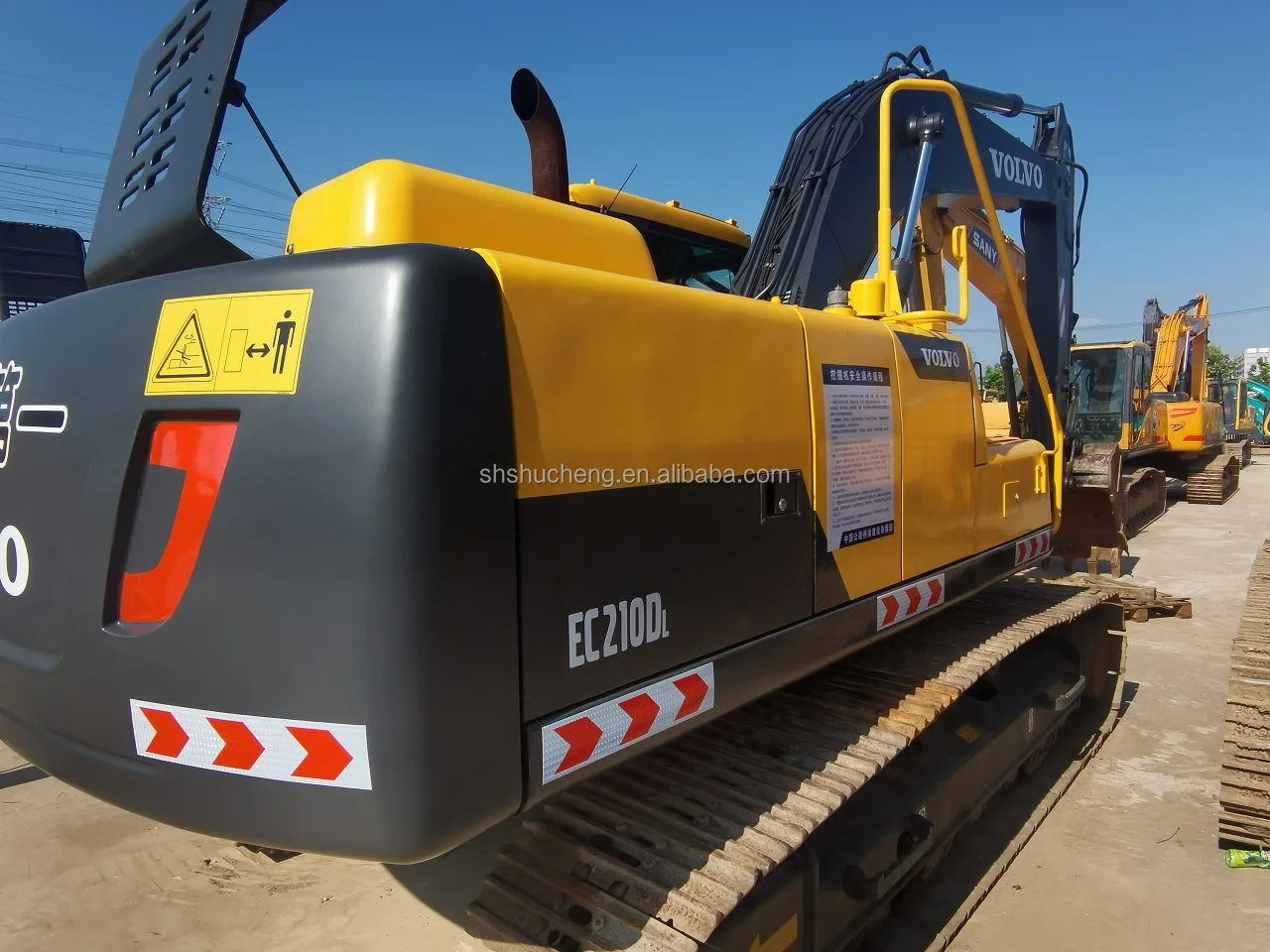 Used Volvo Ec210 Excavator Second Hand Volvo Digger Ec210dl Ec210d ...