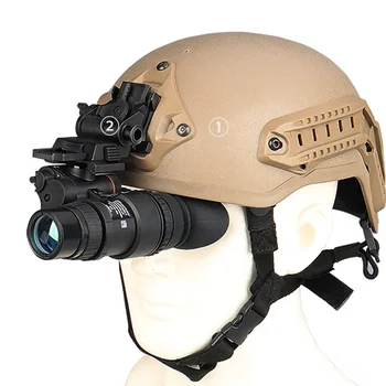 Luxun Pvs18 Helmet Mounted Night Vision Monocular 1x 32 Infrared ...