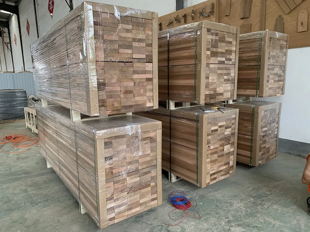 Custom Wall Decoration Building Cladding Materials Red Clear Cedar ...