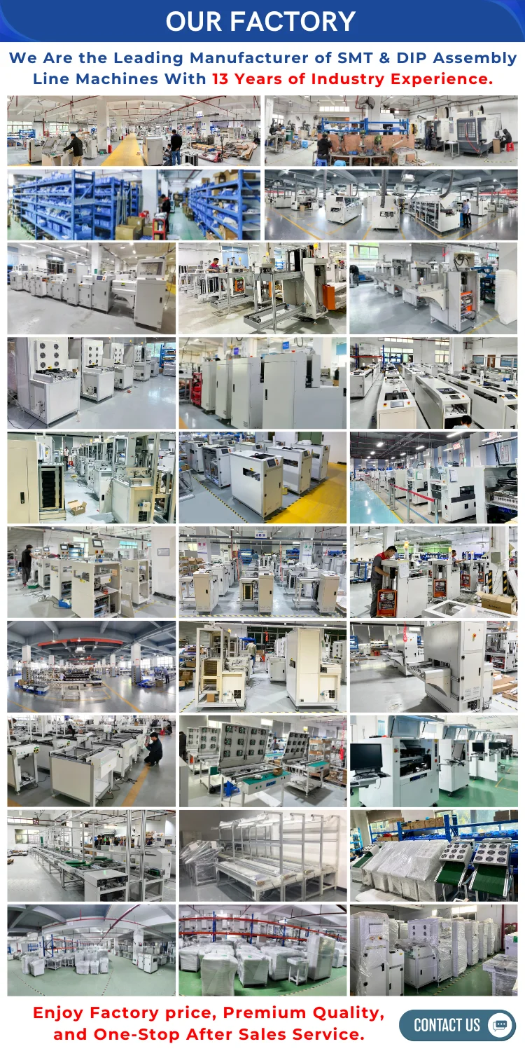 Automatic SMT PCB Stacker Destacker Unloader Machine With Adjustable ...