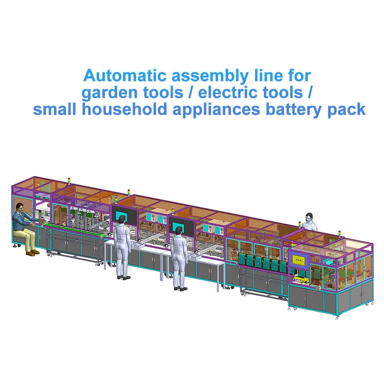 Automatic Assembly Line of Electric Vehicle Battery Energy Storage ...
