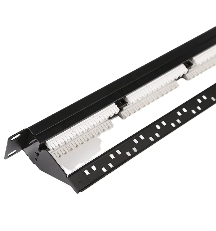 1U 24 Port Network Patch Panel for Cat5e UTP Unshielded 19 Inch With ...