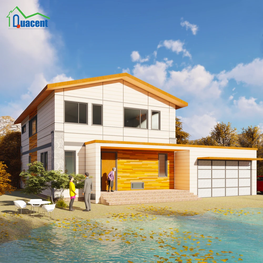 253 SQM 4 Bedroom 8 Module Design Price Pre Fab Home Casas Modern ...