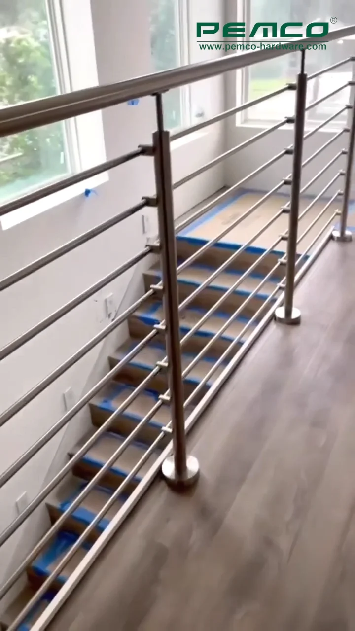 Wholesale Modern Balustrade Handrails Simple Design Stainless Steel Stair Railing Supplier - Buy ...