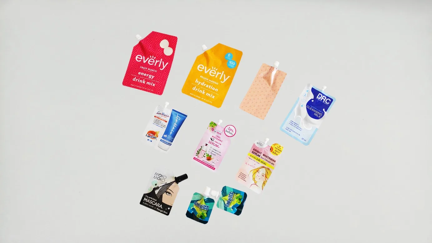 Custom Printing Plastic Liquid Packaging Stand Up Drink Pouch With ...