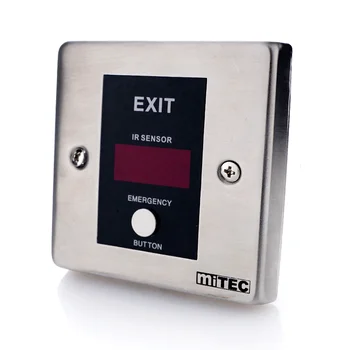 Mitec Infrared Exit Button Switch No Touch Contactless Exit Panel For ...