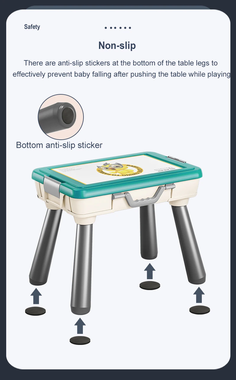 Kids Play Table With Play Foods Cutting Vegetable & Fruit Toys Pretend ...