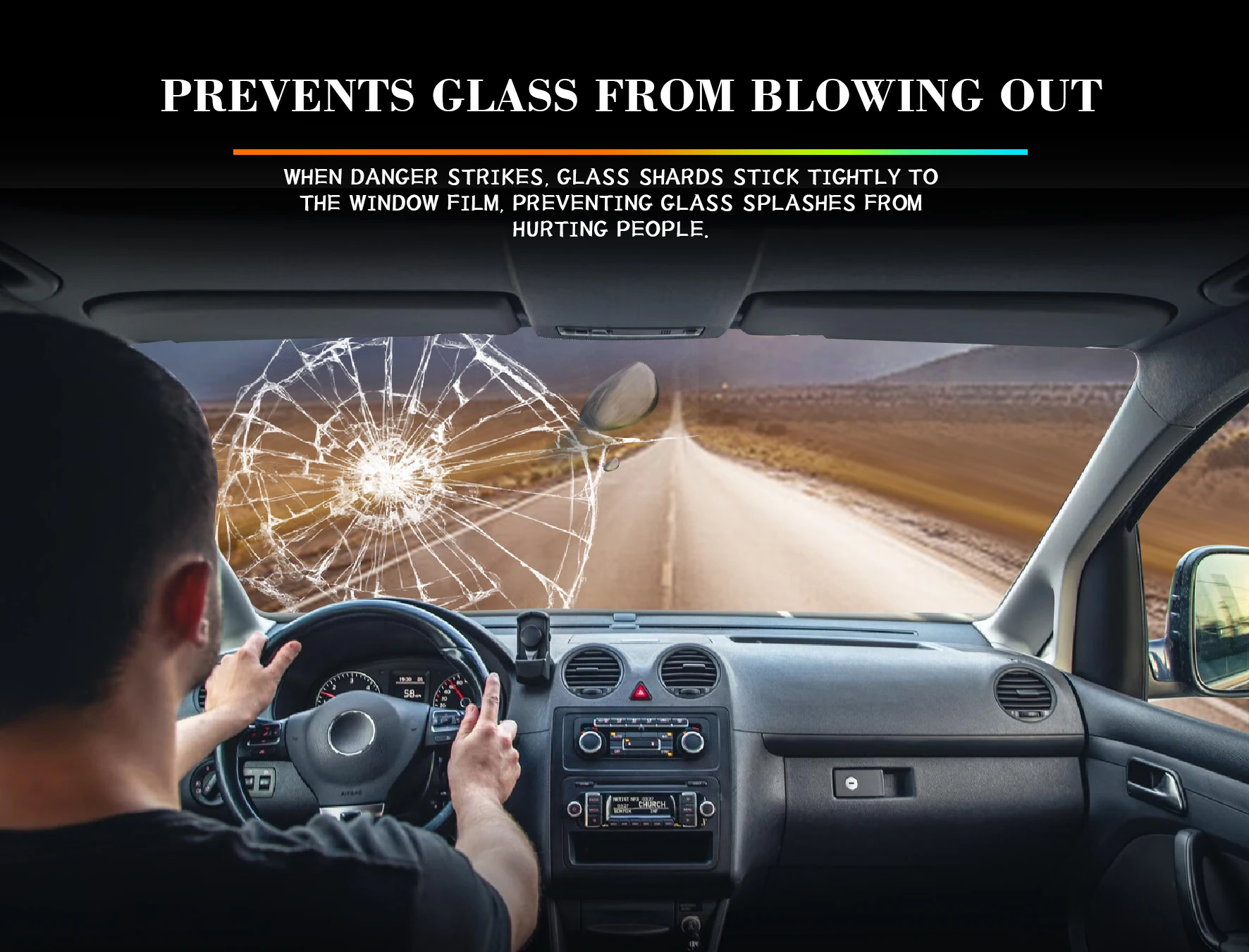 Smart Cool Windshield Protection Film Armor Uv Car Windshield Tpu ...