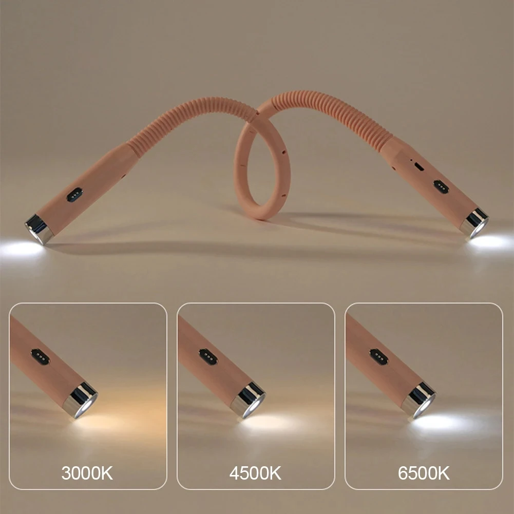 DURLITECN LED Neck Hanging Reading Light Handsfree Sewing Knitting ...