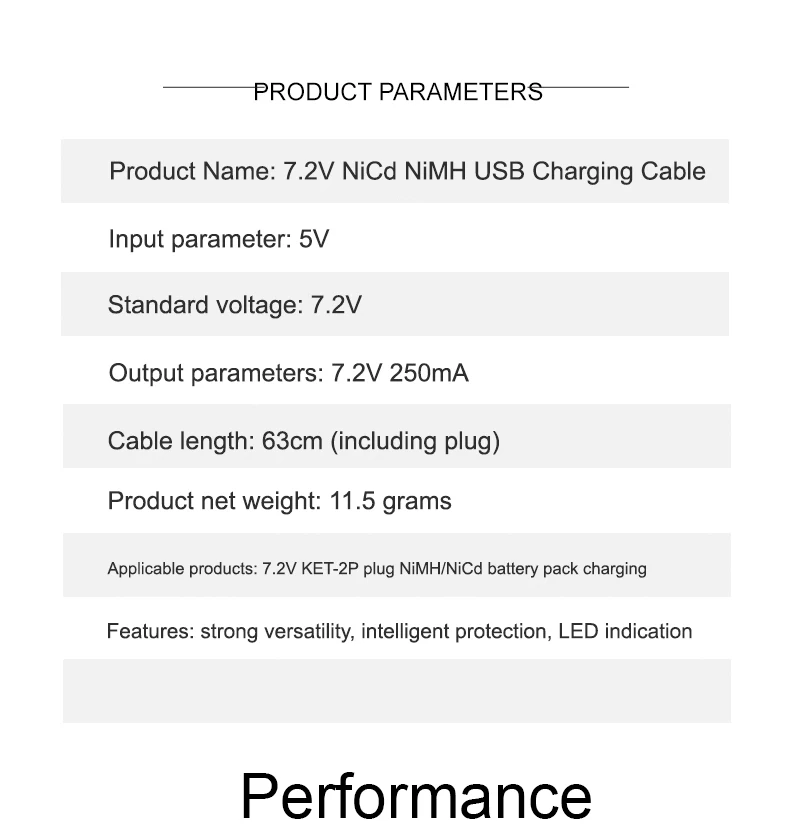 7.2v Usb Charger Ket 2p Plug Aa Aaa Nicd Nimh Battery For Electrical ...