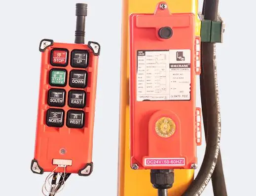 Lifting Rotary Hydraulic Boom Remote Control Electric Winch