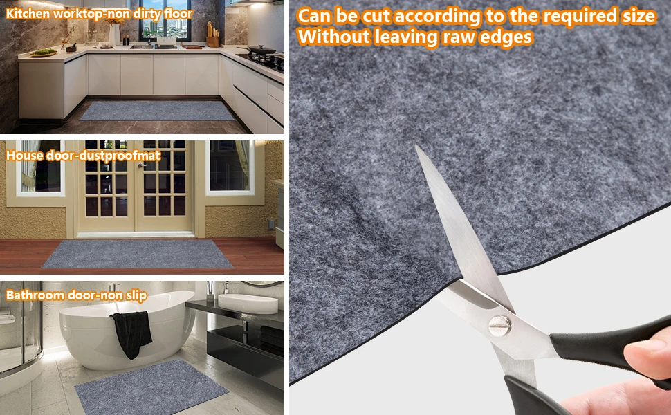 Extra Large Felt Hot Tub Mat - Waterproof & Slip-proof