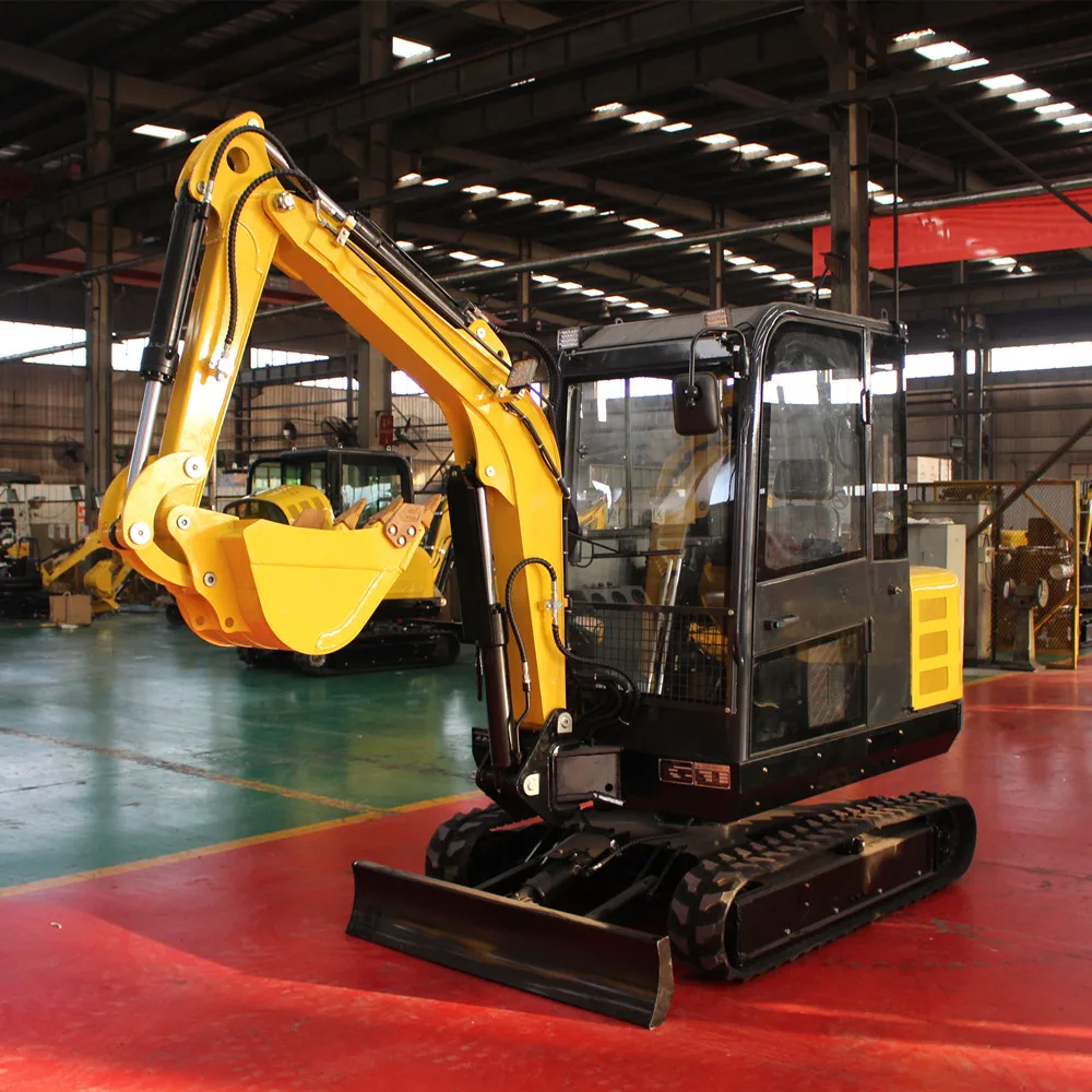 Digging Machinery Plantation Standard Mini Backhoe Excavators Trench ...