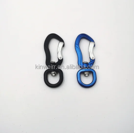 Custom Keychain Swivel Carabiner Locking Carabiner Rotating Carabiner ...