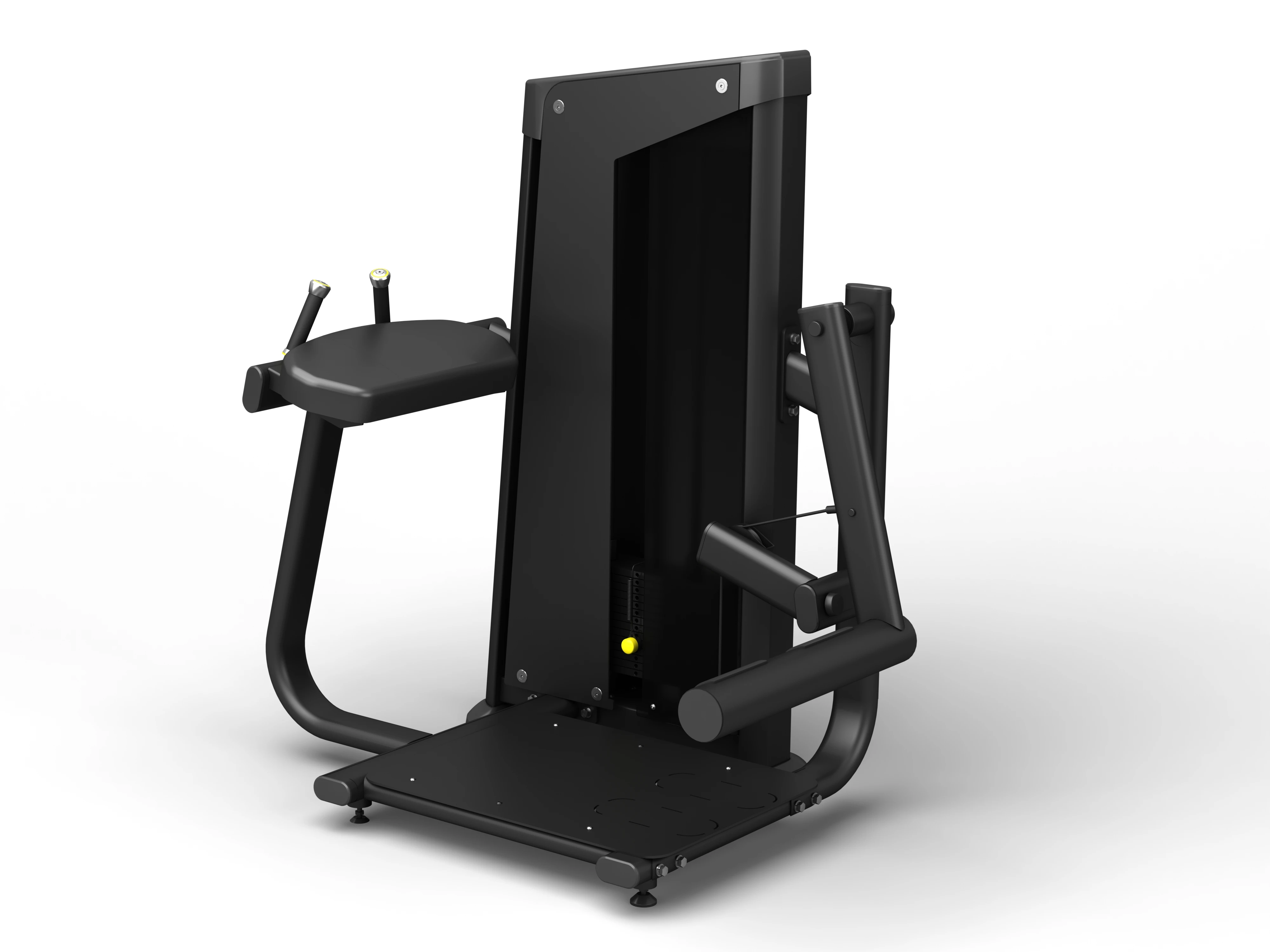 Unisex Professional Pin Loaded Gym Machine Steel Glute Isolator For ...