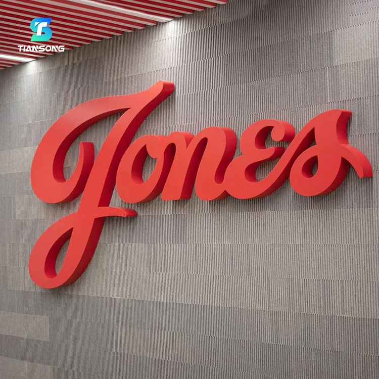 3D Acrylic Signage - Durable Stainless Steel Storefront Letters
