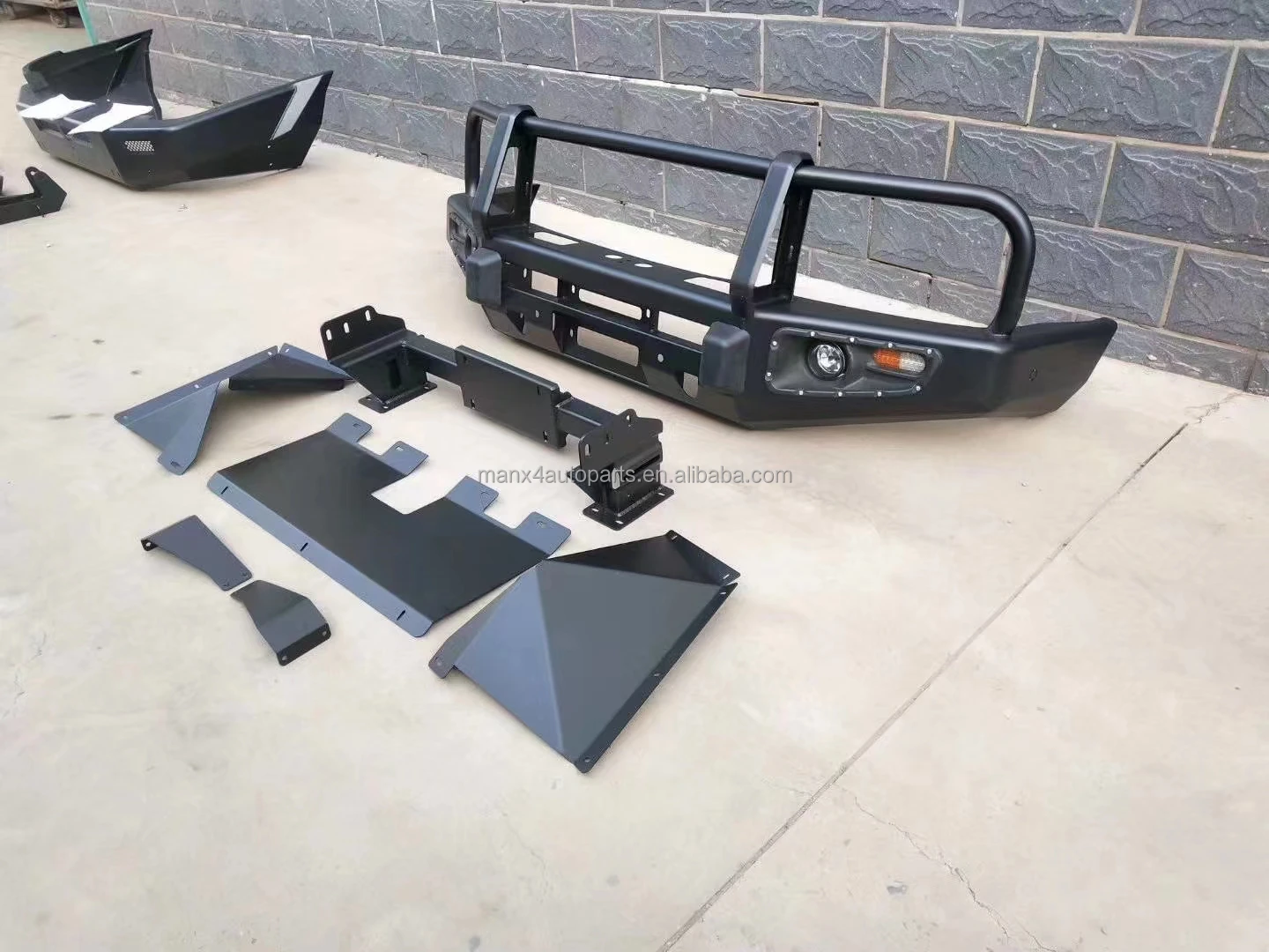 Manx4 Off-road Steel Front Bumper Bull Bar For Range Rover Sport L320 ...