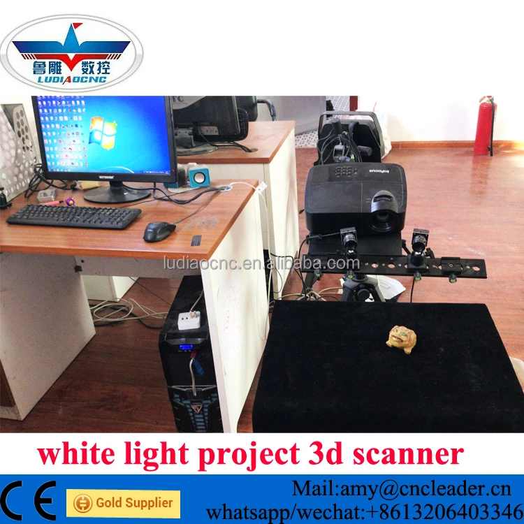 White Light 3d Scanner For Reverse Engineering Auto Parts Scanning For ...