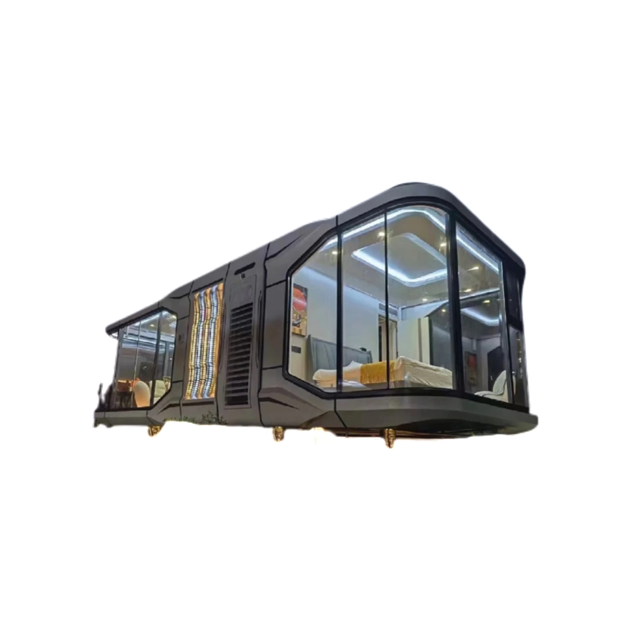 Alibaba.com: 5G-ready prefab house, digital nomad tech hub, modular design : Connect with ...