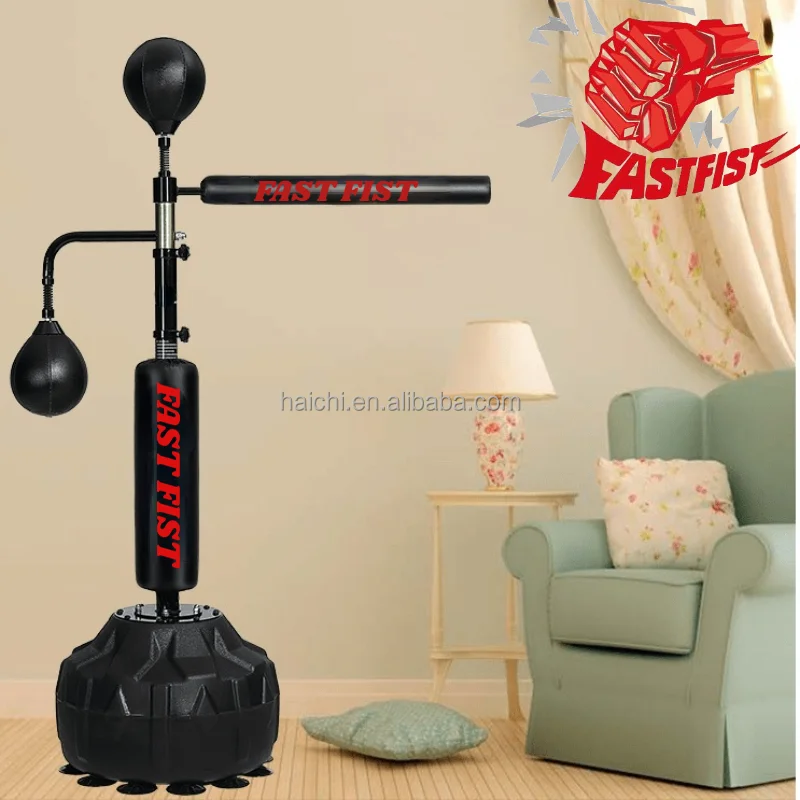 Fast Fist Boxing Reflex Bag - Adjustable Height & Durable