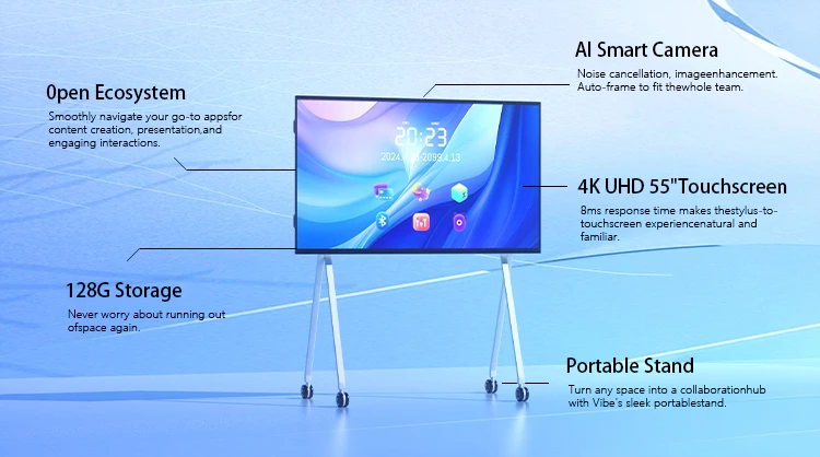 Wetol Oem Odm Cheap Smart 55 65 75 86 100 Inch Touch Screen Digital ...
