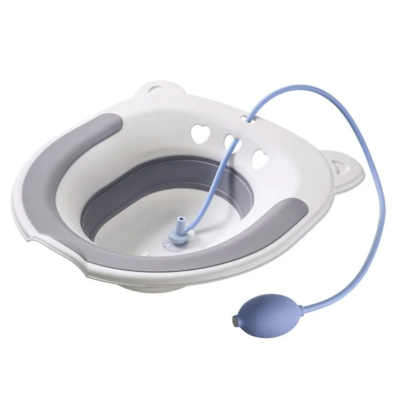 Foldable Squat Free Sitz Bath Sitz Bath Basin To Treat Postpartum ...
