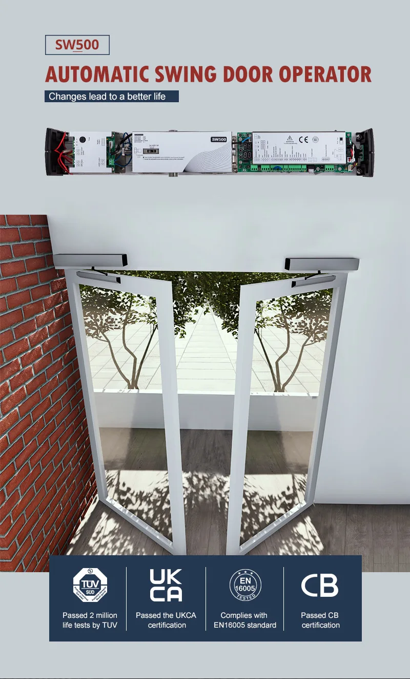 Doortec SW500 - Heavy Duty Automatic Swing Door Operator
