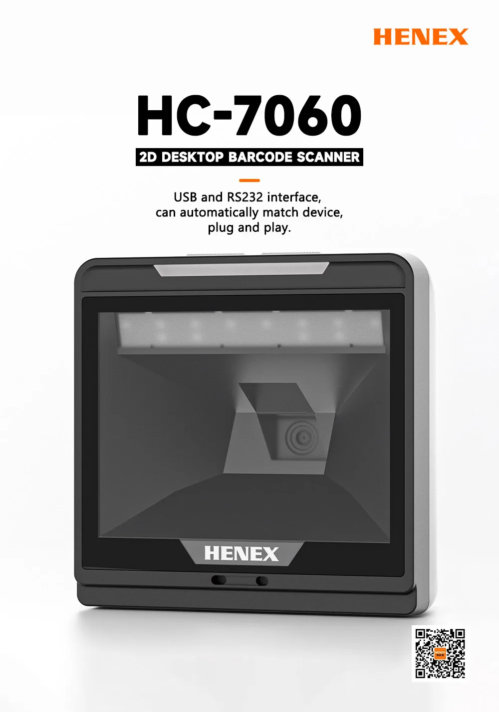 1d 2d Barcode Scanner Flatbed Qr Code Reader Module For Payment Kiosk Access Control Vending