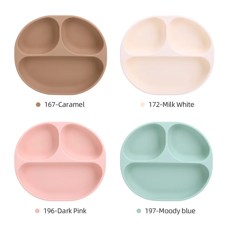 Silicone Baby Food Plates - Safe, Sustainable, and Durable
