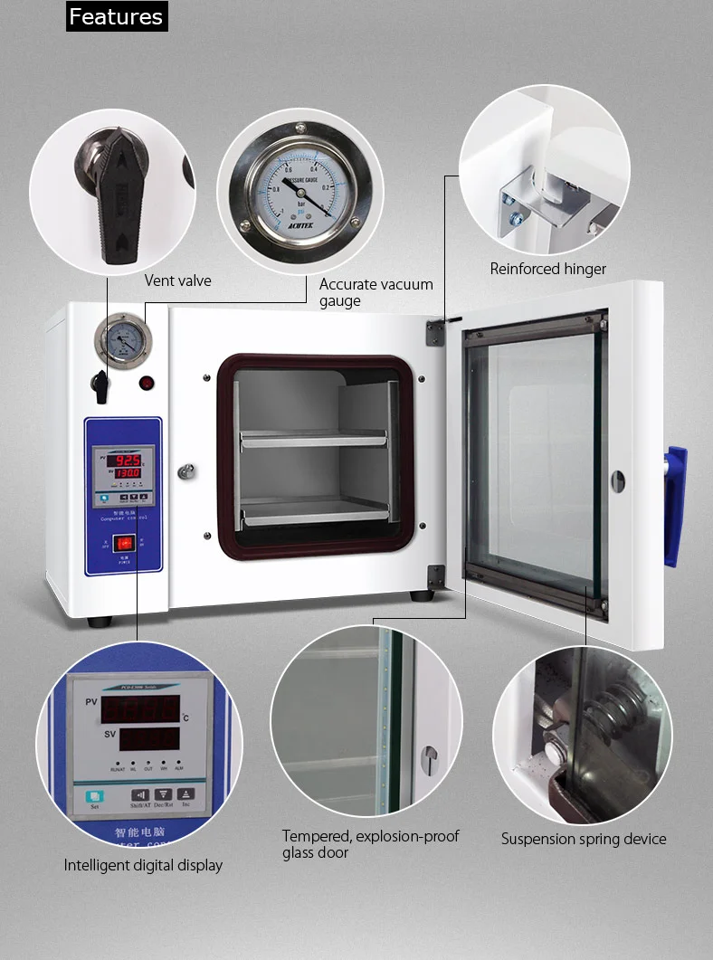 DZF-6020 Vacuum Chamber Dryer Oven Laboratory Drying Cabinet Industrial Vacuum Oven| Alibaba.com