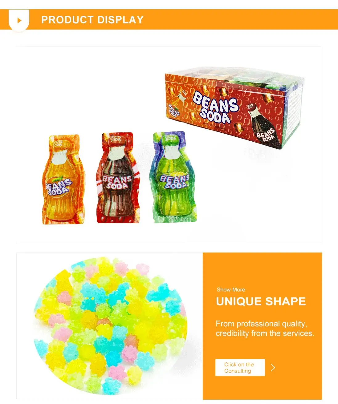 Delicious Multiple Flavours Star Hard Candy - Halal Confectionery