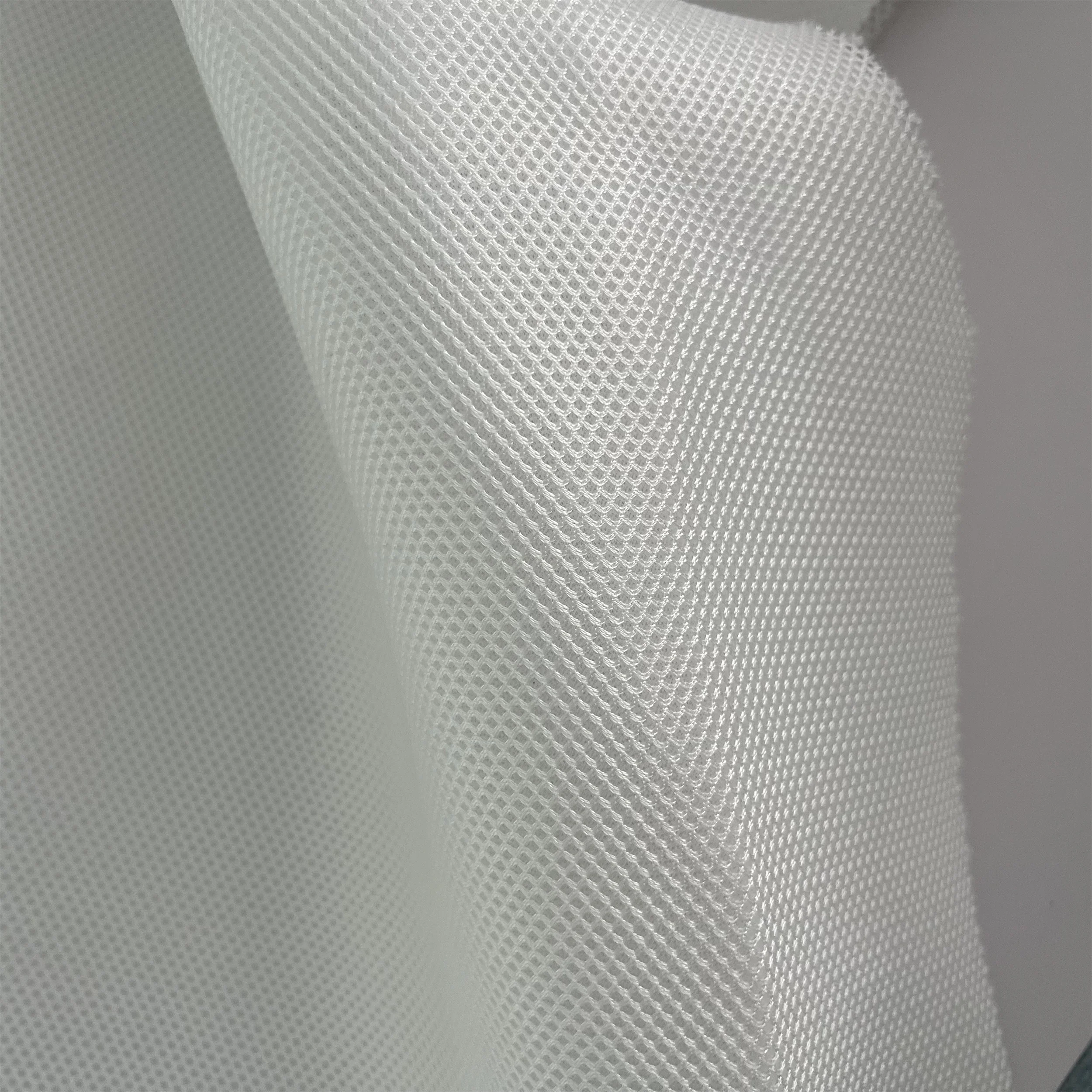 Double-sided diamond hexagonal hole perforated soft three-layer 3D ...