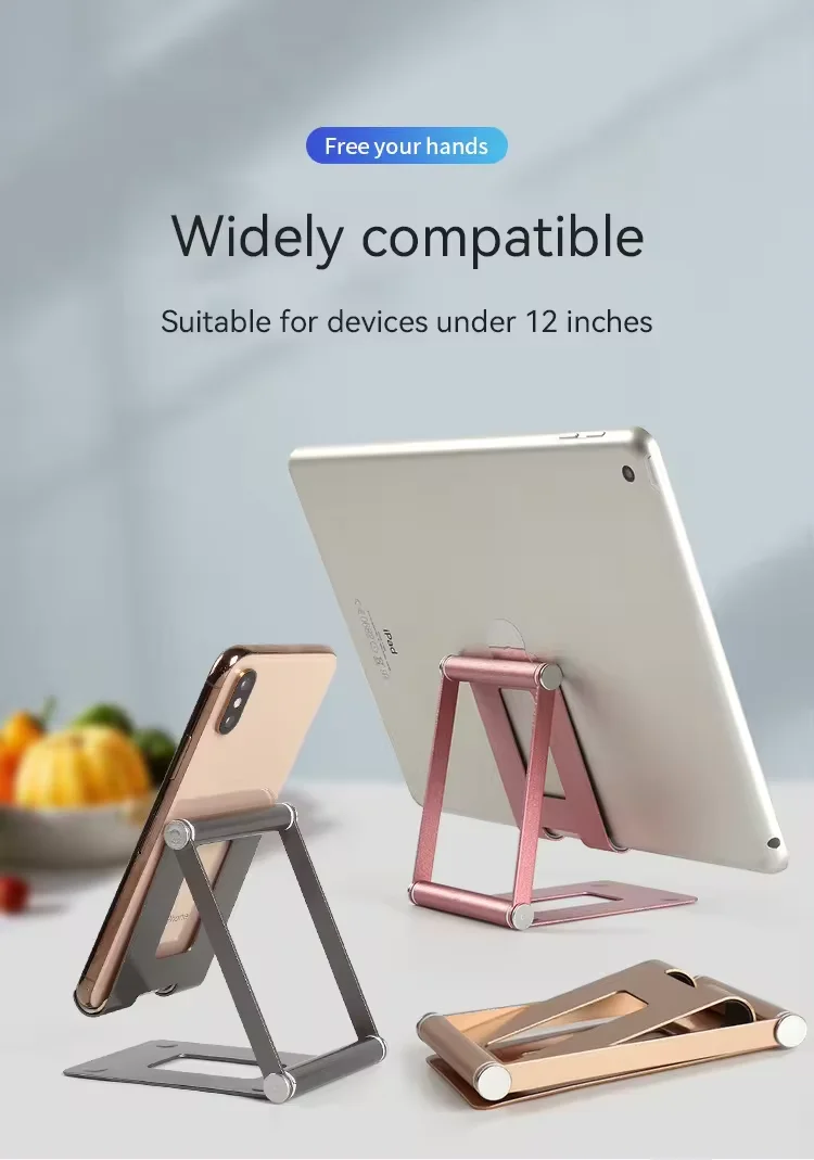 Universal Desktop Mobile Phone Metal Stand Adjustable Table Tablet Pc ...