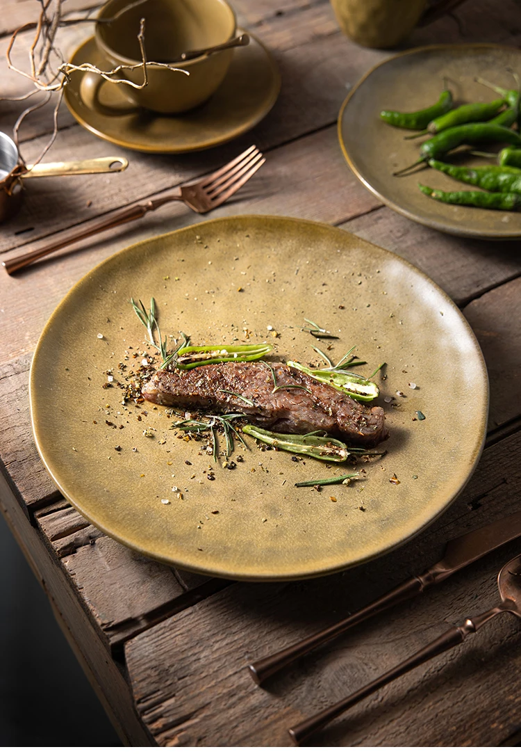 Durable Ceramic Plates - Perfect for Restaurants & Events