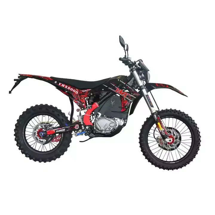 80V 75AH 160KM/H VELIMOTOR VMX8000 Motor Dirt Bike for Adult Offroad ...