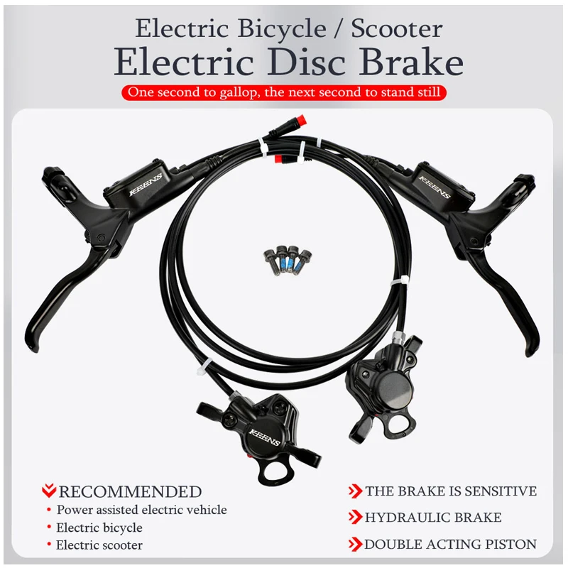 Electric Bicycle Hydraulic Disc Brake Kit Ebike Power Cut Off Brake ...