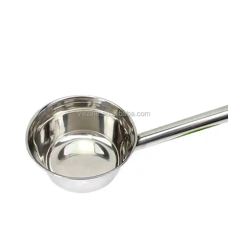 Stainless Steel Long Handle Water Ladle Kitchen Tools Scoop Big Water ...