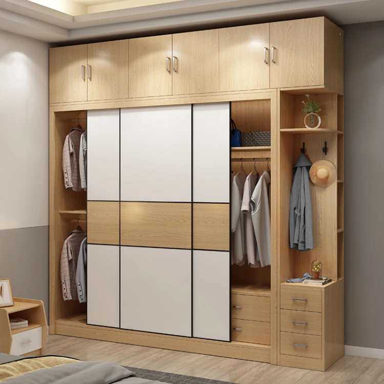 Customized Wall Wardrobe Closet - Modern & Adjustable Design
