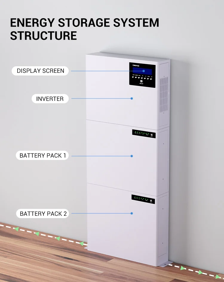 Vertical Wall-Mounted Power Inverter with Built in Lifepo4 Battery All ...