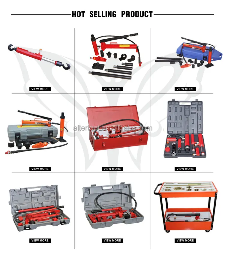 10 Ton Portable Hand Jack Stands Hammer Hydraulic Bodi Car Shops Body ...