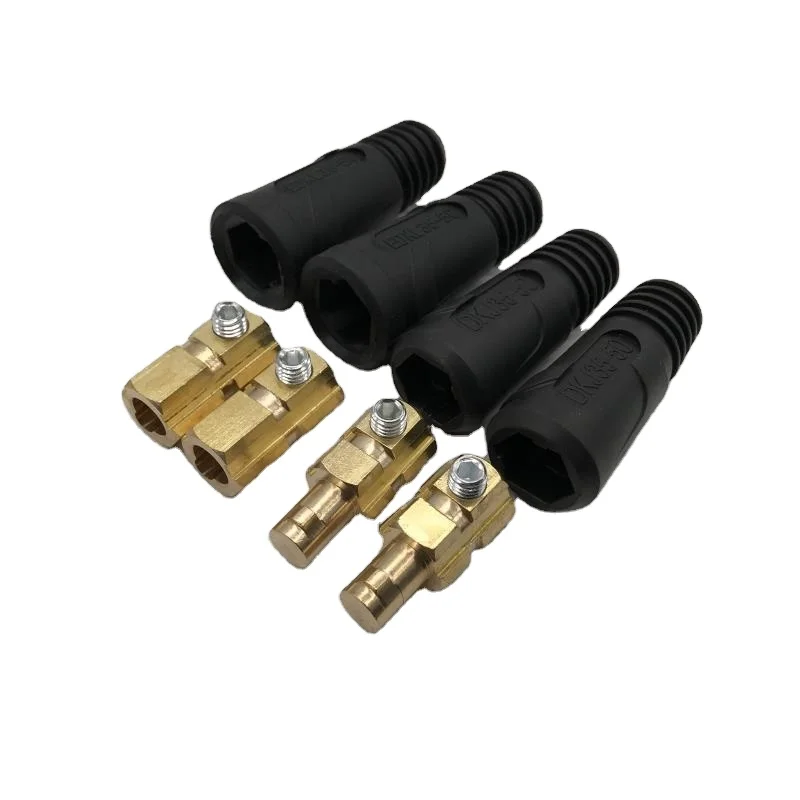 Male Cable Connector TIG Welding Consumables Male Cable Joint 35-50mm2 ...