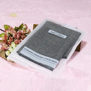 Custom Plastic Pouch Polybag Big Clothe Nylon Packaging Ziplock Bag For ...