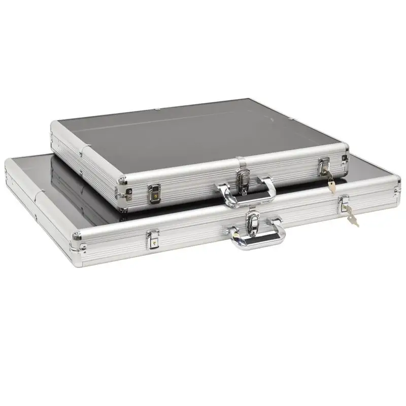 Aluminum Acrylic Display Case - Durable & Stylish Trade Showcase