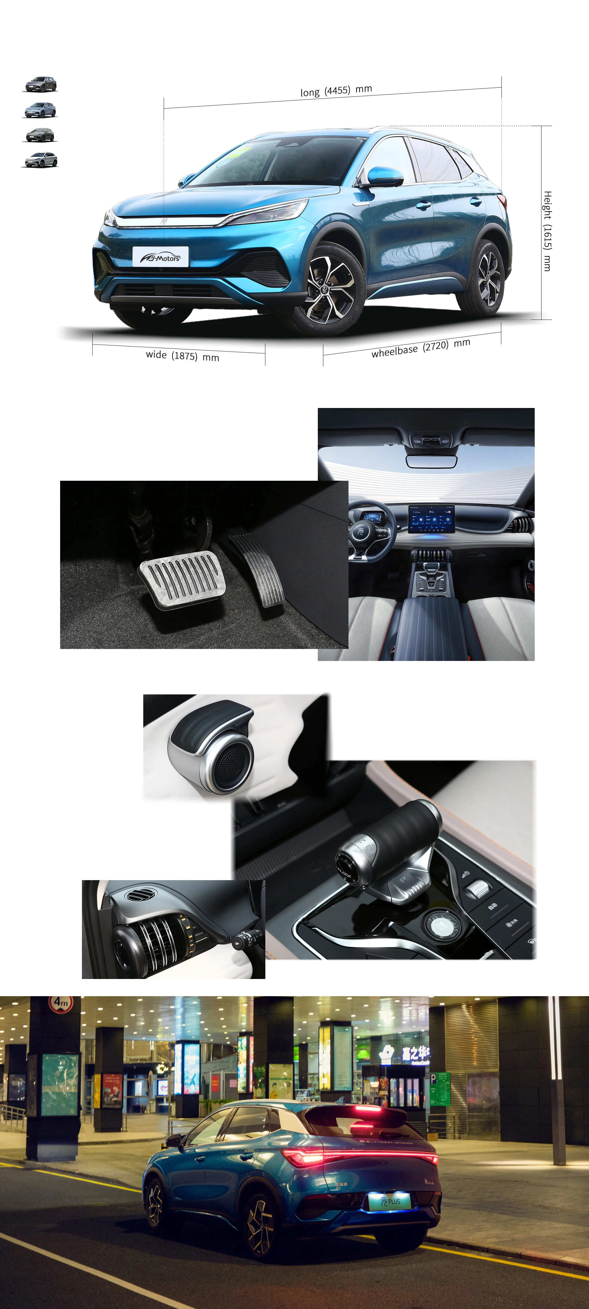 2024 New Car Byd Yuan Plus Champion Edition 430km Leading Compact Suv Pure Electric 204 ...