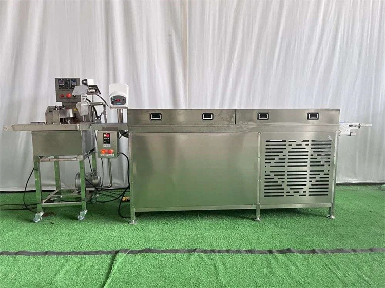 2023 Table Top Mini Chocolate Enrobing Coating Machine
