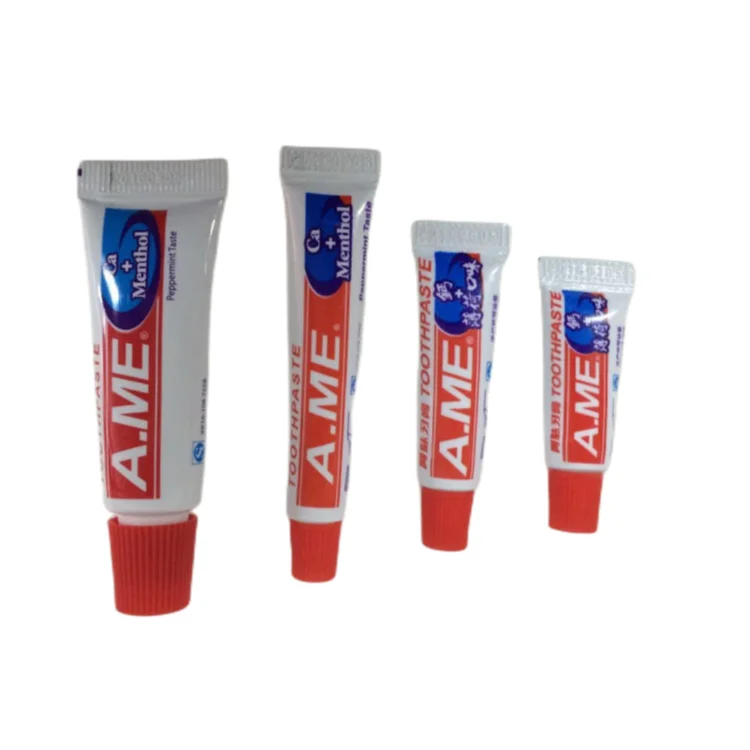 AME Disposable Toothpaste - 3g, 6g, 10g for Hotels & Airlines
