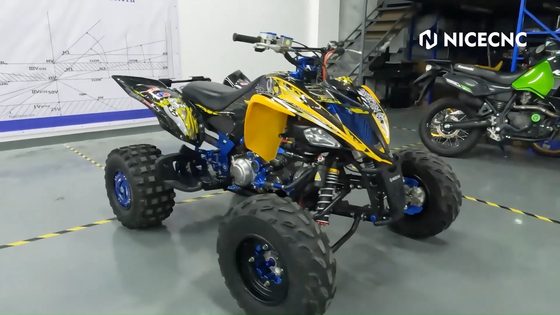 Nicecnc Atv Piezas Accesorio De Aluminio Tapa De Escape De Gas Para ...