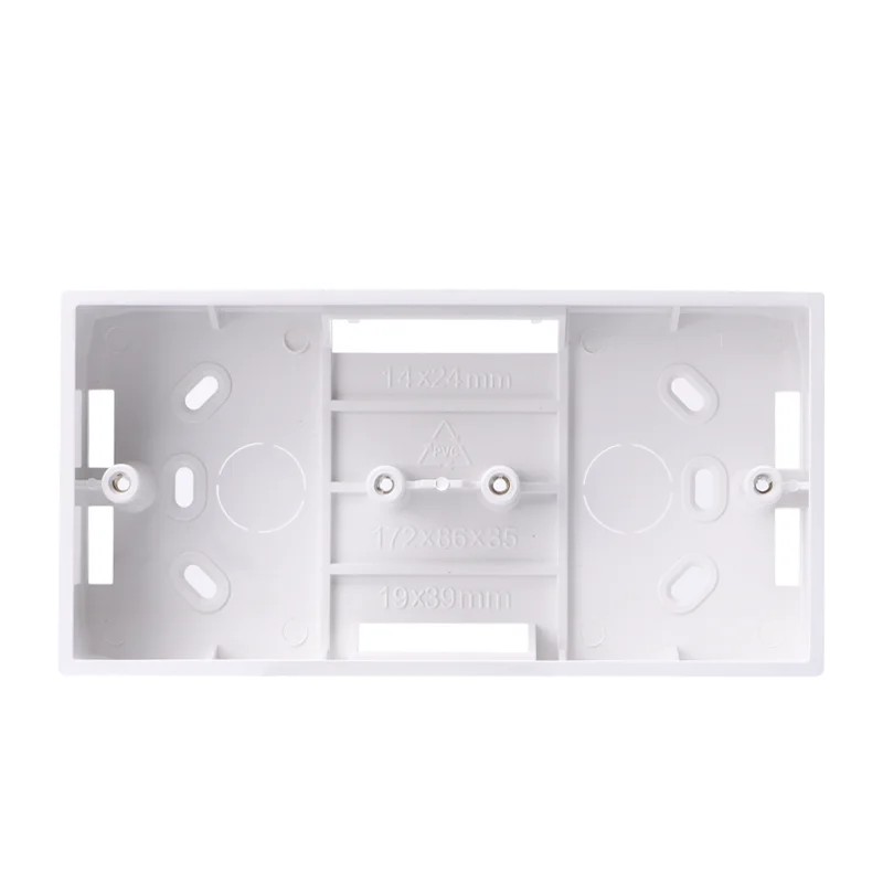 JN British Standard Electrical Switch Box 86*86 - Single Gang PVC Wall ...