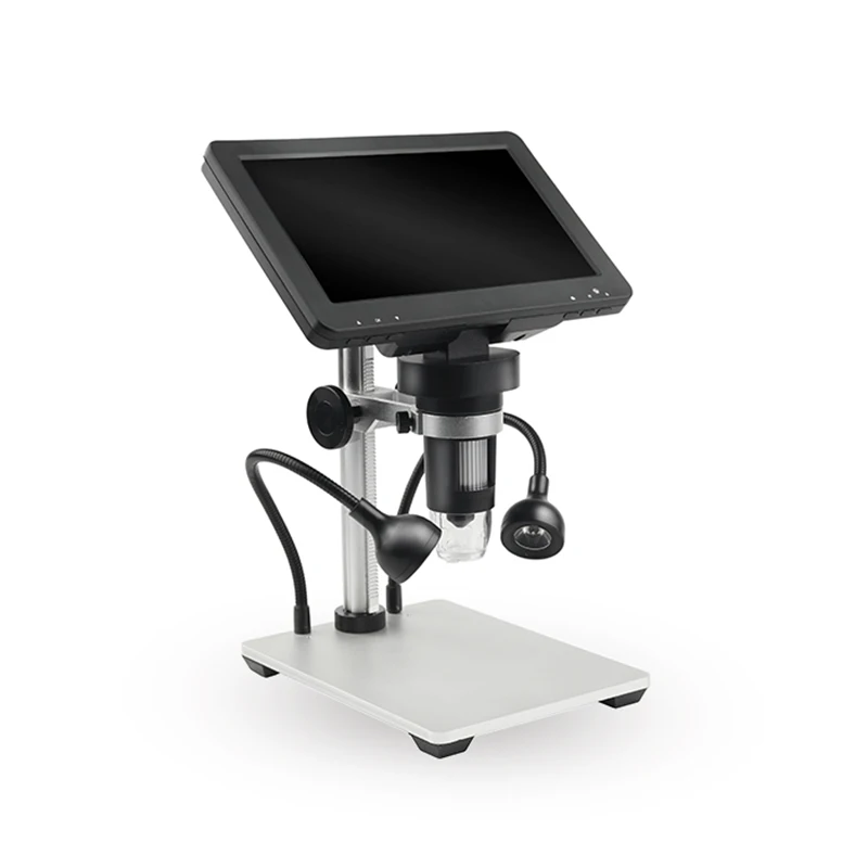 1200x Hd Dm9 Digital Electron Microscope With Screen Magnifying Lens ...