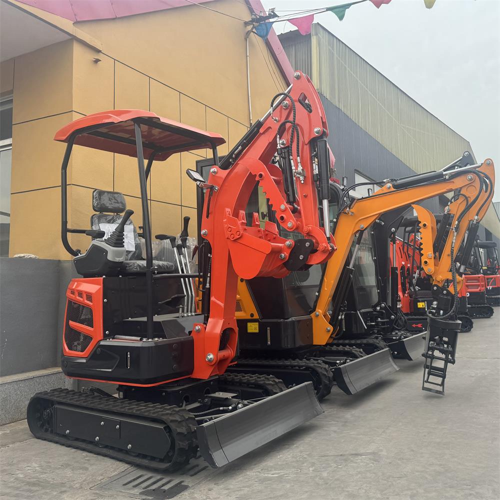 Factory Price Micro Bagger Diesel Engine 1.8 Ton Mini Crawler Hydraulic ...